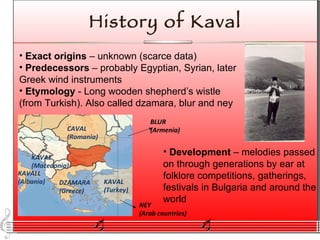 Bulgarian kaval by Nikolay Doktorov | PPT