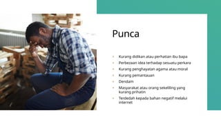 Maksud, Jenis, Punca dan Kesan Buli Murid | PPTX