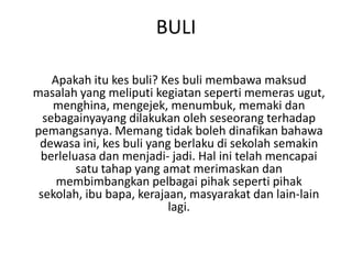 Buli 1 | PPTX