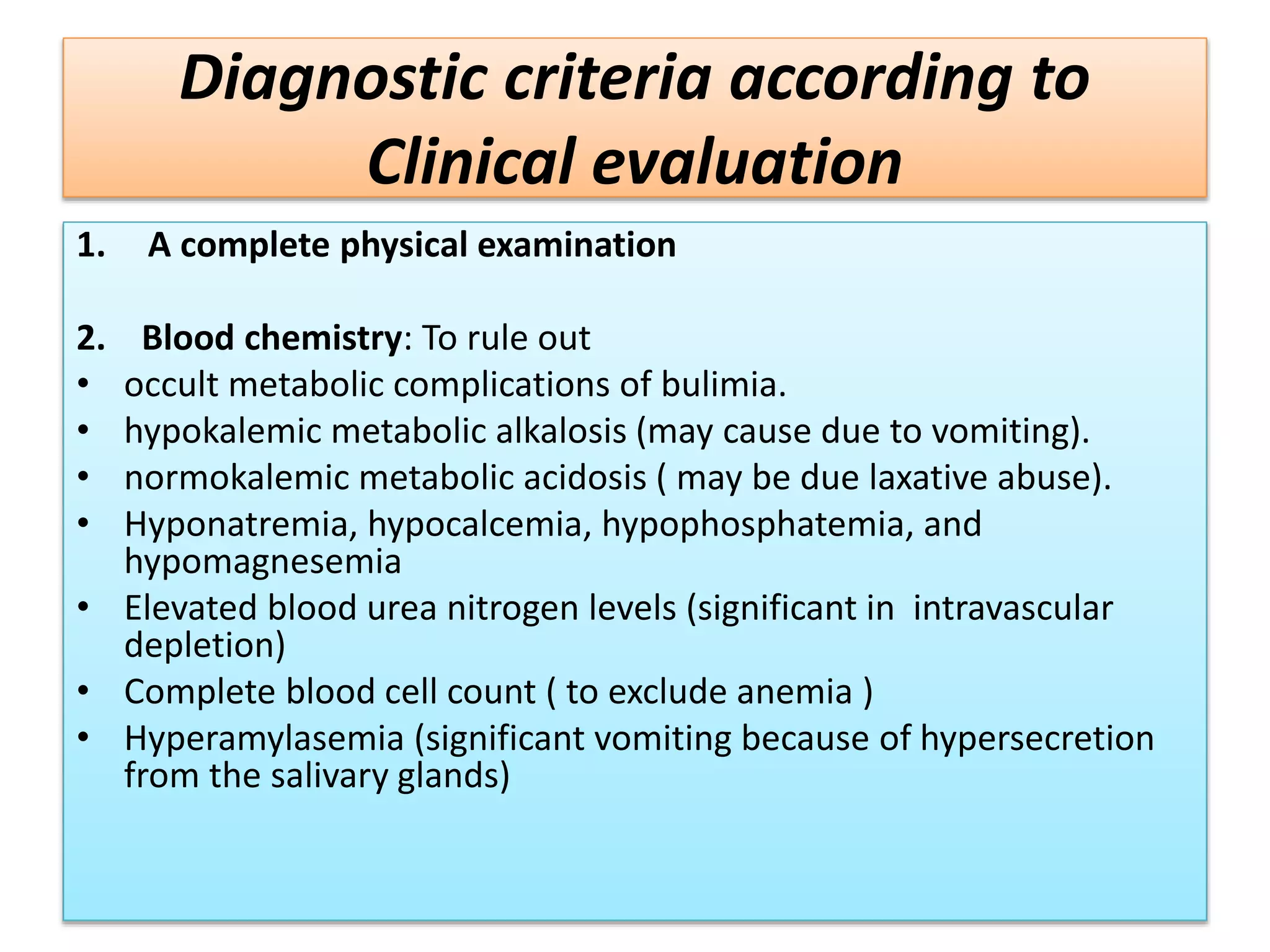 Bulimia Nervosa | PPTX