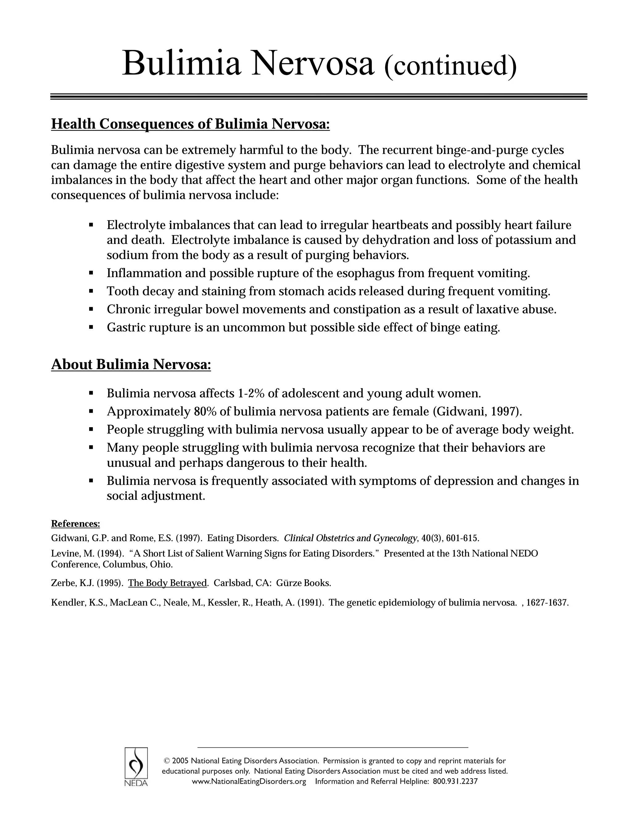 Bulimia | PDF