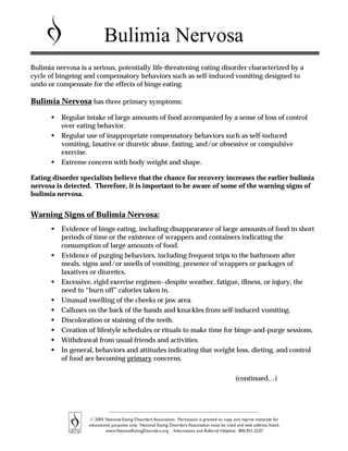 Bulimia | PDF