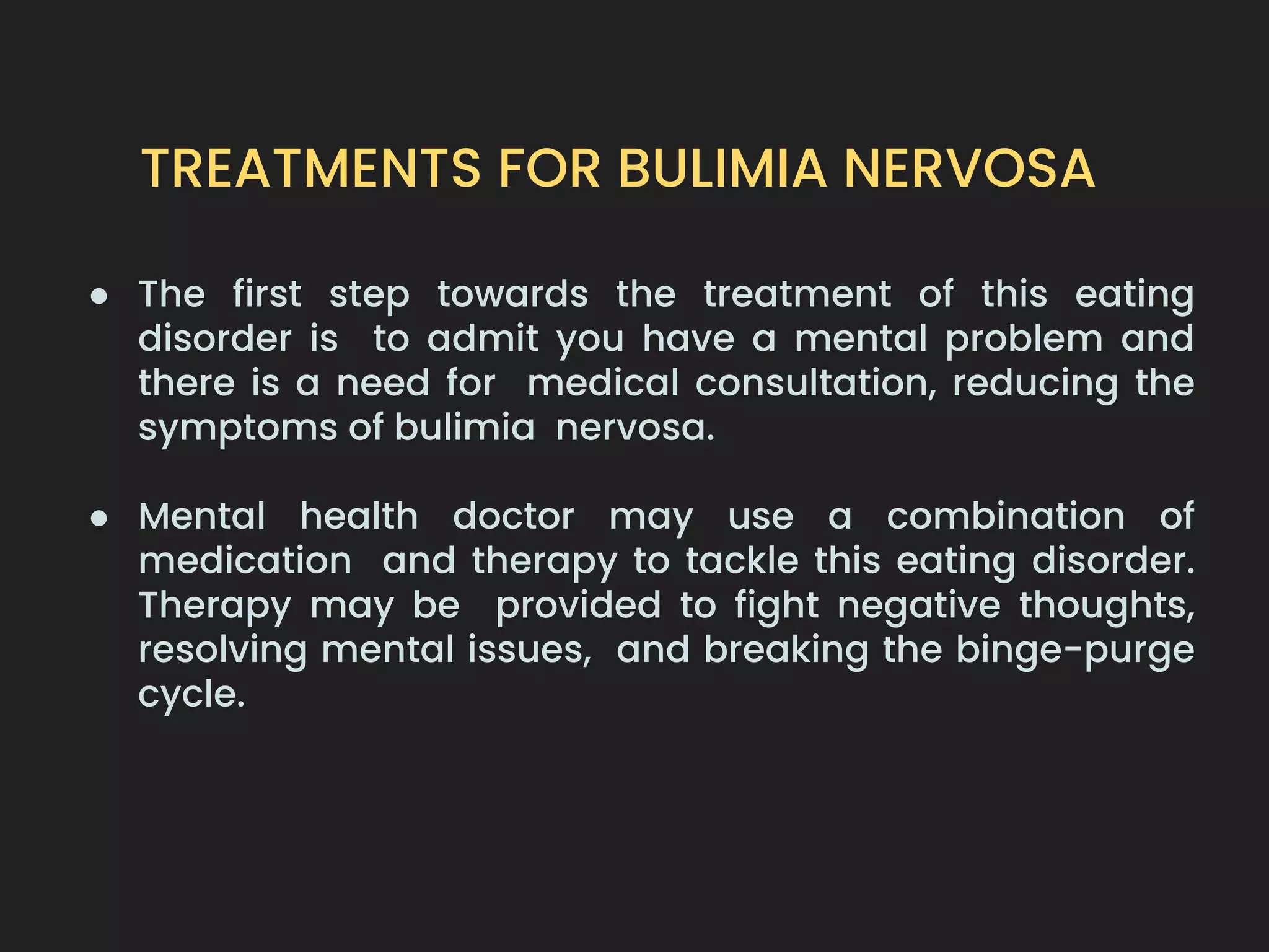 Bulimia | PPTX