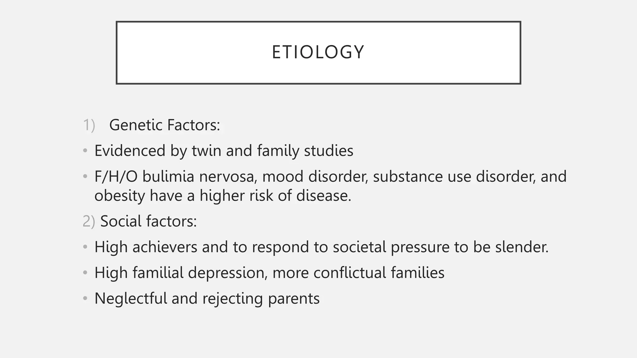 Bulimia Nervosa--eating related disorder | PPTX