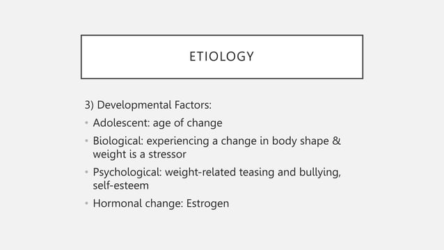 Bulimia Nervosa--eating related disorder | PPTX | Digestive Disorders ...
