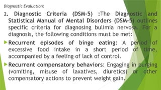 Bulimia Nervosa Disease.pptx Eating Disorder | PPTX