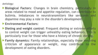 Bulimia Nervosa Disease.pptx Eating Disorder | PPTX