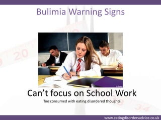 Bulimia warning signs | PDF