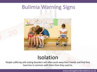 Bulimia warning signs | PDF