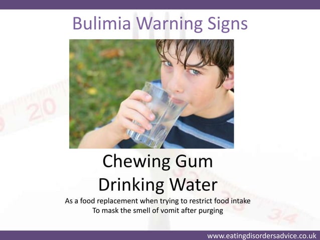 Bulimia warning signs | PPT