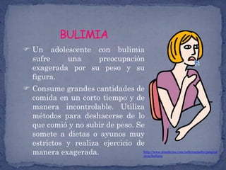 Bulimia y anorexia alessandra morales marcos | PPTX