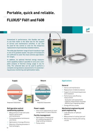 Flexim Americas - Non-Intrusive Liquid Flow Measurement | PDF