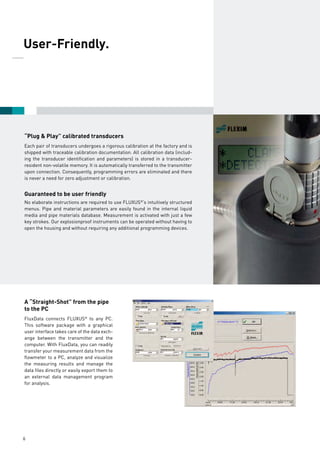 Flexim Americas - Non-Intrusive Liquid Flow Measurement | PDF