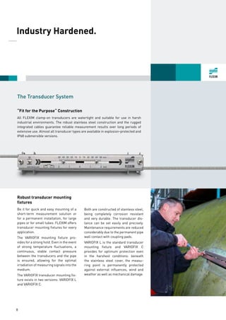 Flexim Americas - Non-Intrusive Liquid Flow Measurement | PDF
