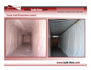 Bulk flow container agricultural and truck liners | PDF
