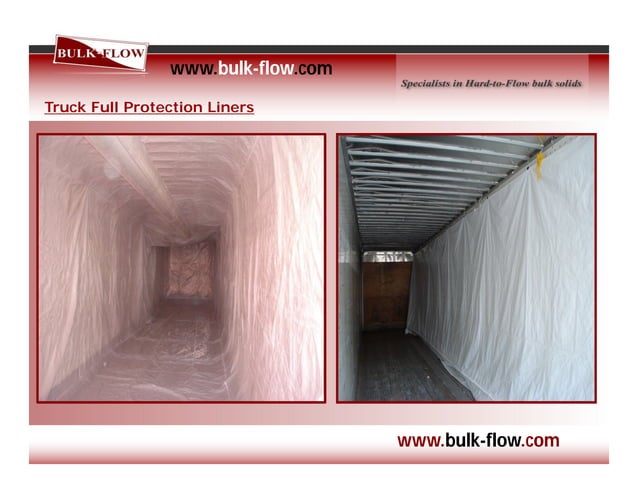 Bulk flow container agricultural and truck liners | PPT