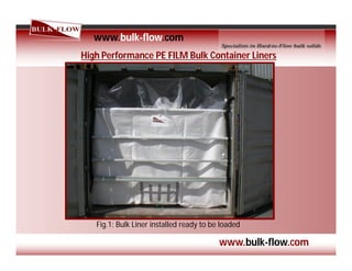 Bulk flow pe film container liners | PDF