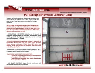 Bulk flow petchem container liners1 | PDF