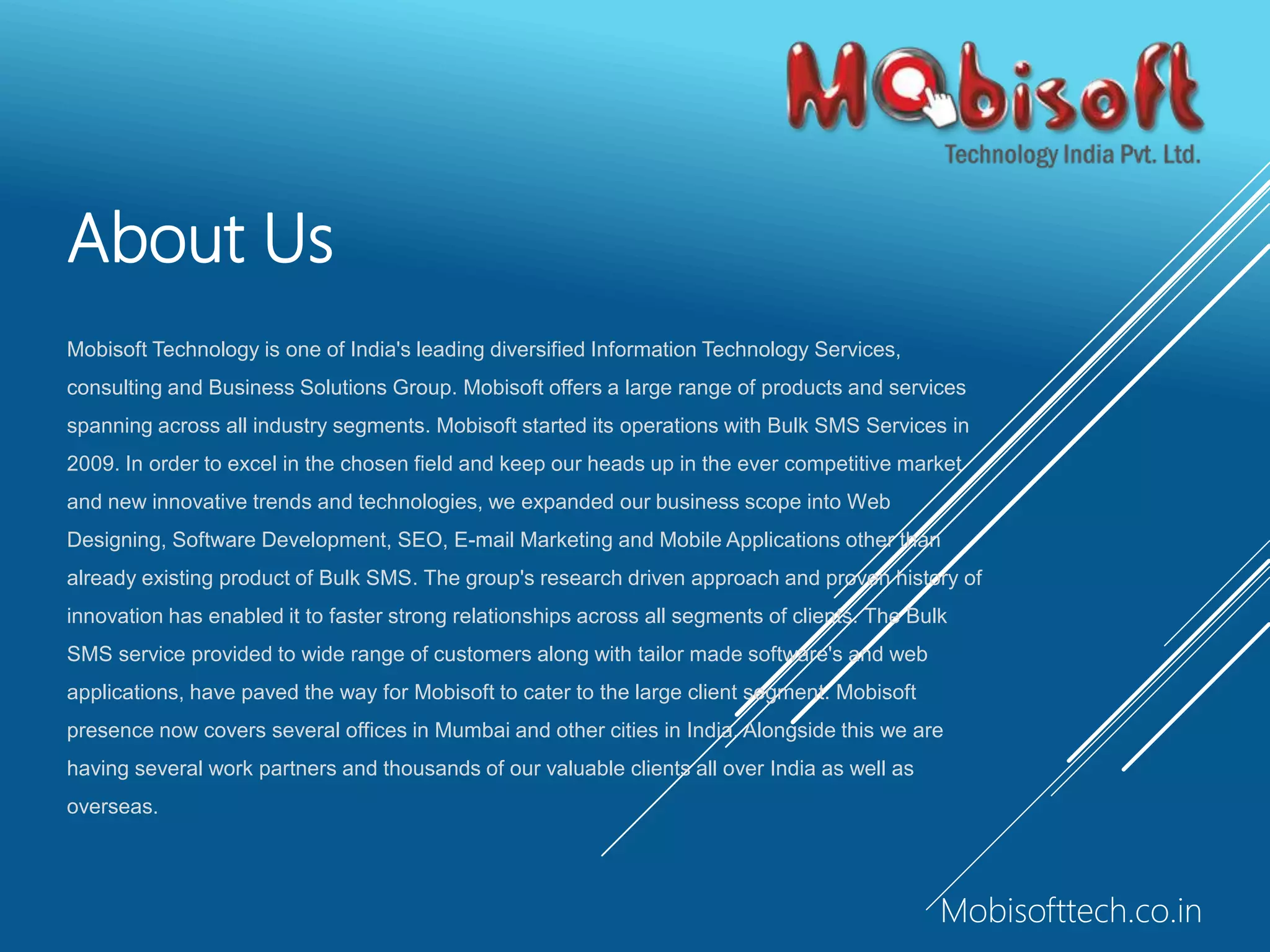 Bulk SMS Service Mumbai | PPT | Free Download