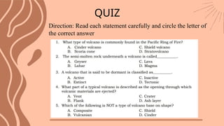 BULKAN lecture note pangasinan sate univ | PPT