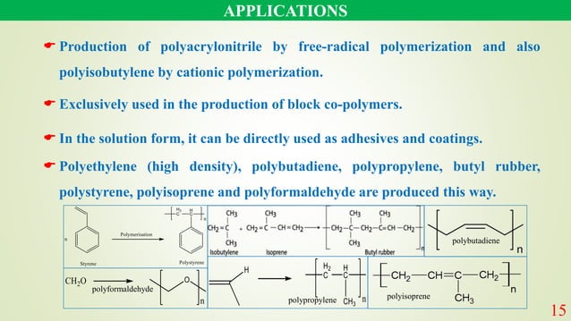 Bulk and Solution Polymerization | PPTX