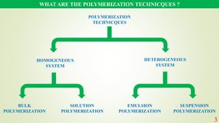 Bulk and Solution Polymerization | PPTX