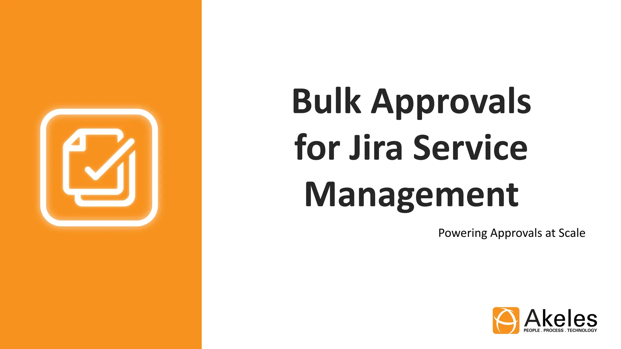 Bulk Approvals for Jira Service Management | PDF