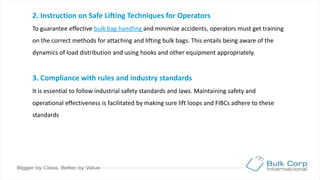 Bulk Bag Handling Simplified The Role of Lift Loops in Efficient ...