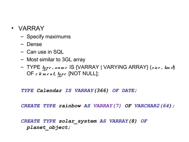 Oracle Plsql Bulk Binds Ppt