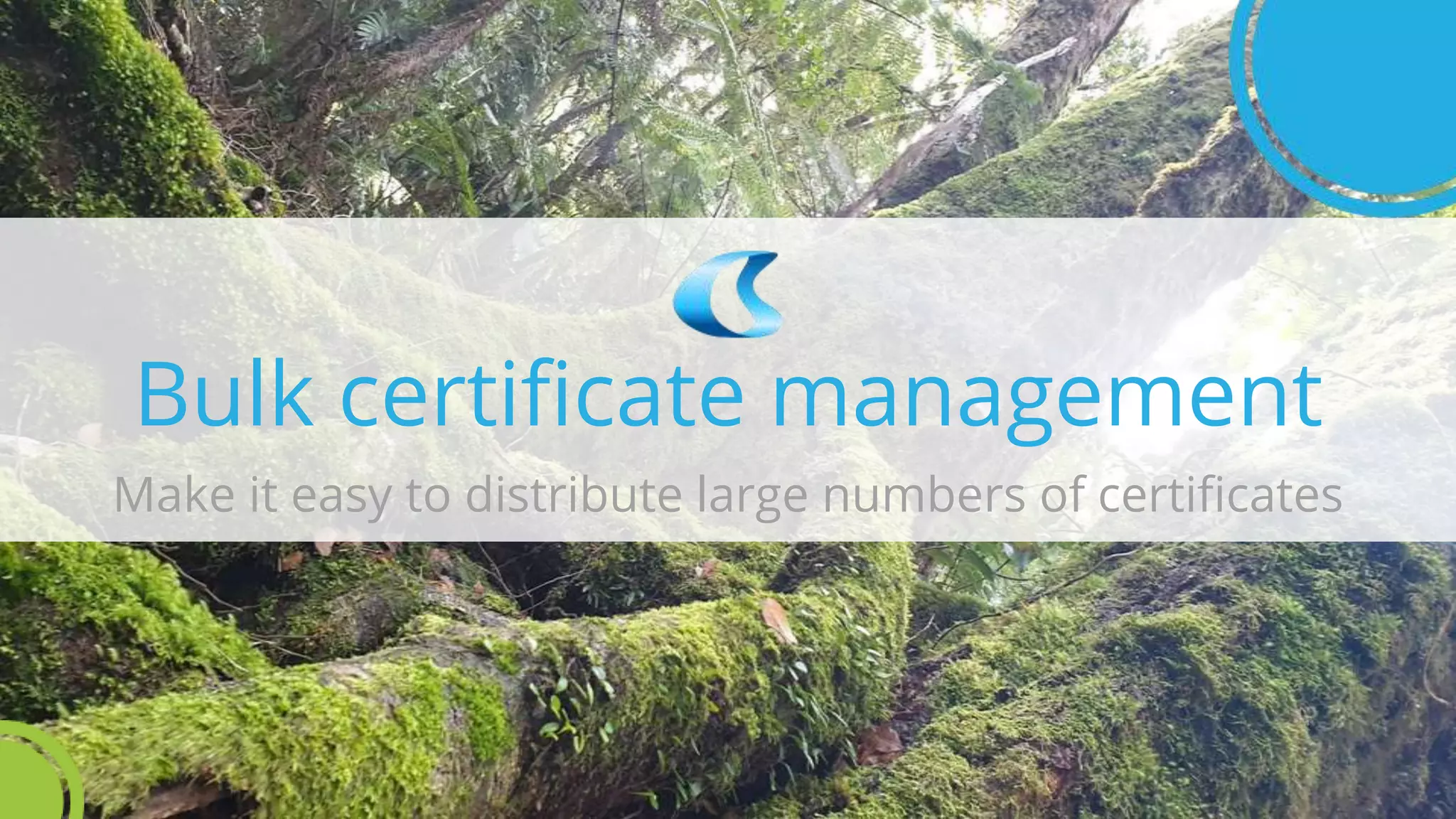 Tutorial: Bulk certificate management (Pro) | PPT