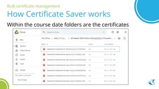 Tutorial: Bulk certificate management (Pro) | PPTX