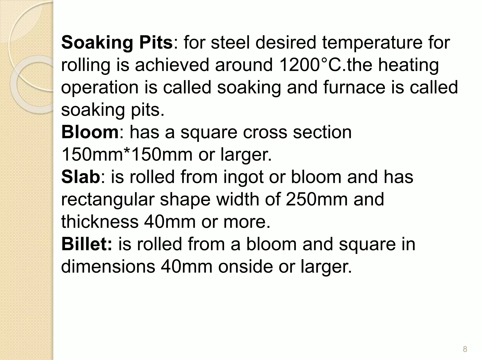 Bulk deformation Processes in Metal Working | PPTX