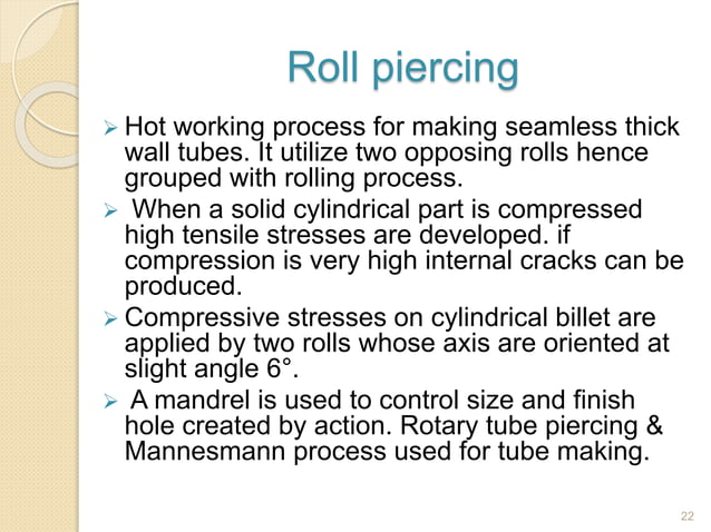 Bulk deformation Processes in Metal Working | PPTX | Needlework | Arts ...