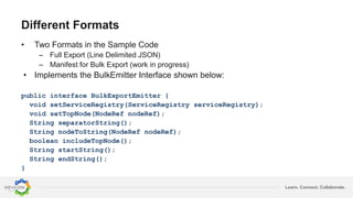 Bulk Export Tool for Alfresco | PPTX
