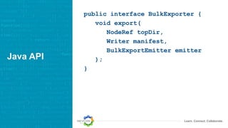 Bulk Export Tool for Alfresco | PPTX