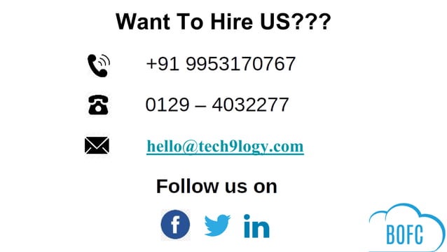 Bulk Field Operations Using Bofc App Ppt