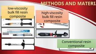 bulk fill resin composite restoratie materials.ppt