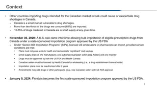 Bulk Importation MSSC Presentation 2024-02-final .pdf | Infectious ...