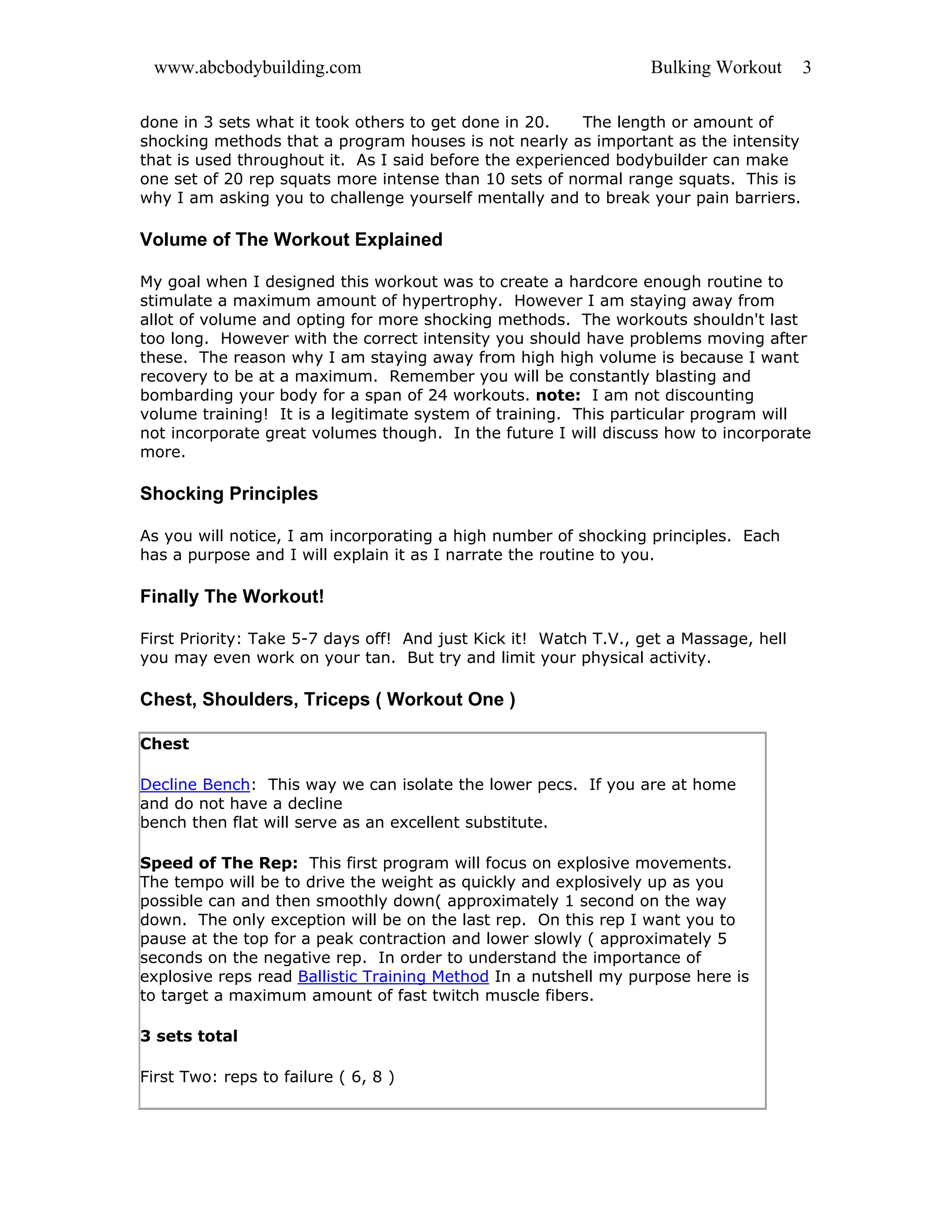 Bulking to the next level | PDF