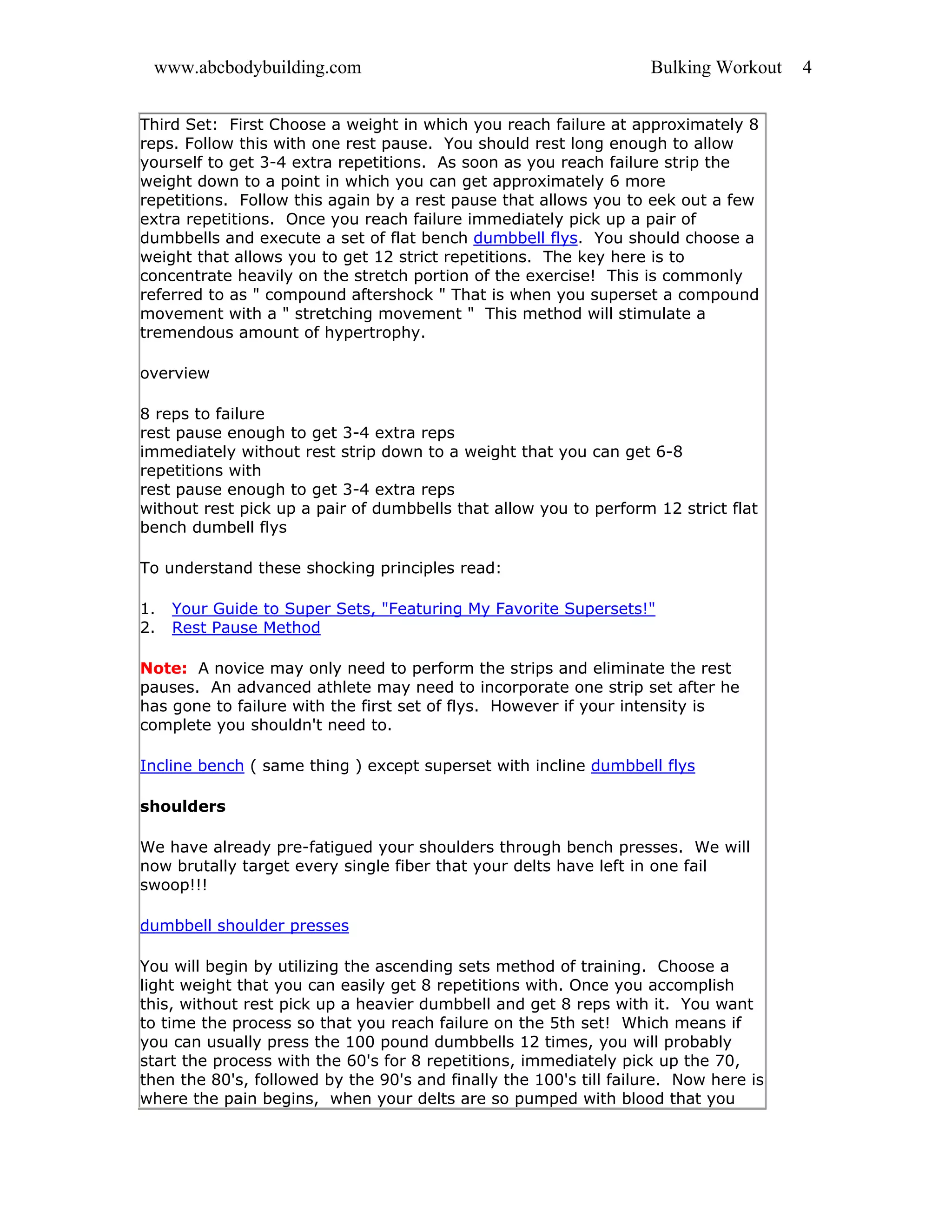 Bulking to the next level | PDF