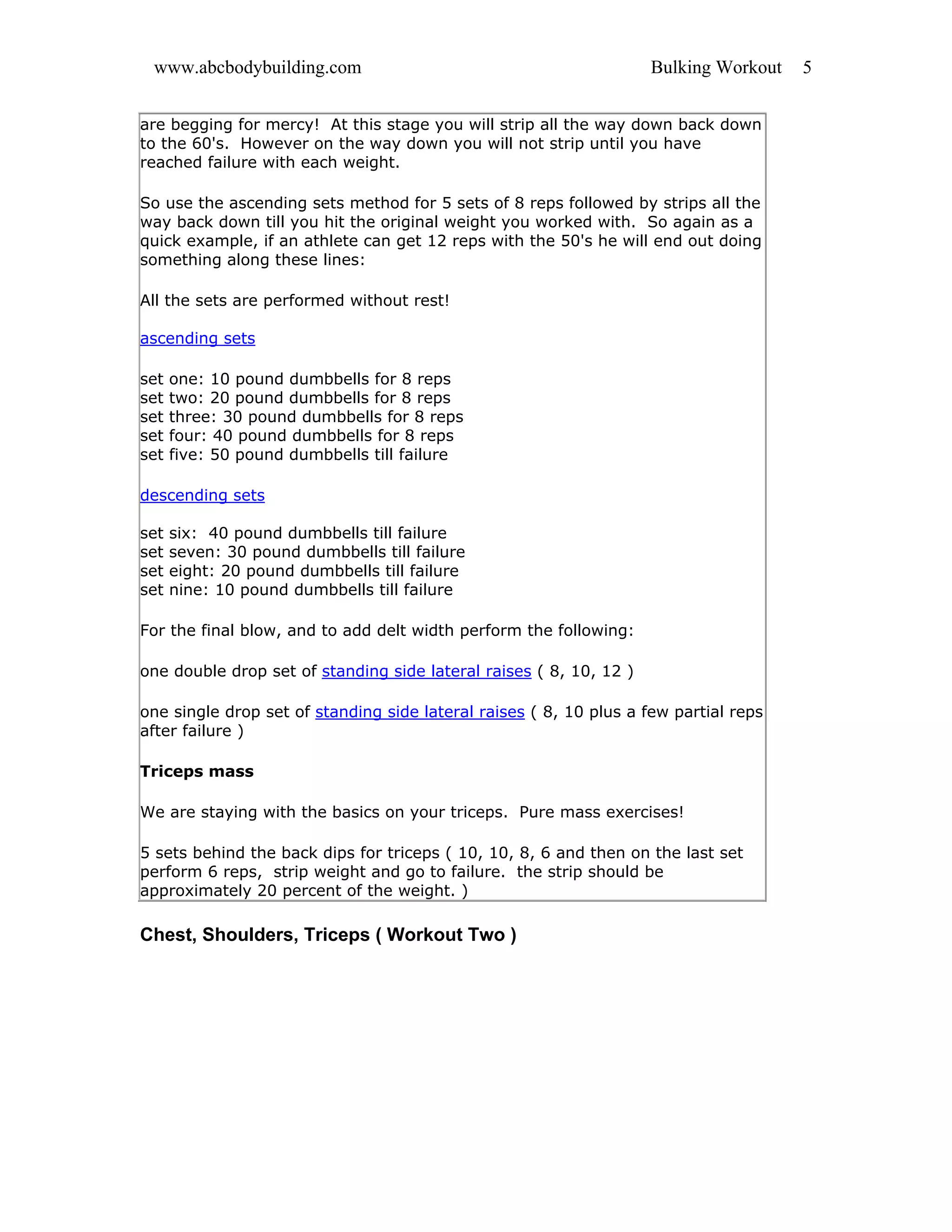 Bulking to the next level | PDF