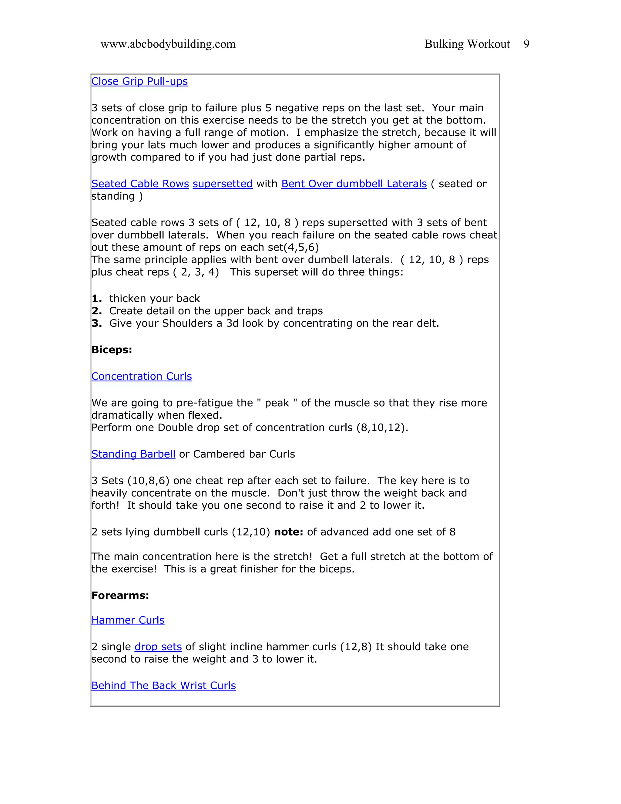 Bulking to the next level | PDF