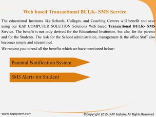 Bulk sms for schools | PPT
