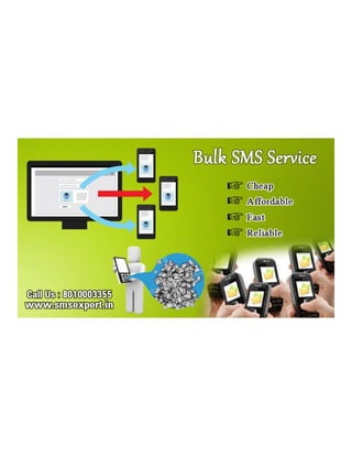 Bulk sms service in india | PDF