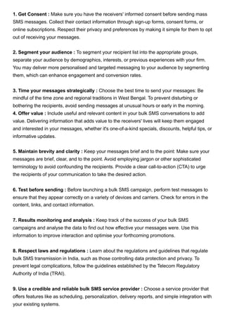 Bulk SMS Service provider in West Bengal.pdf