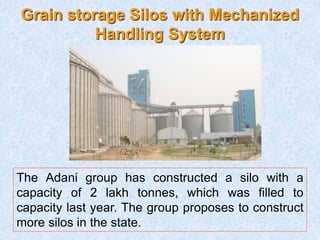Bulk storage of food grains in production catchments | PPT