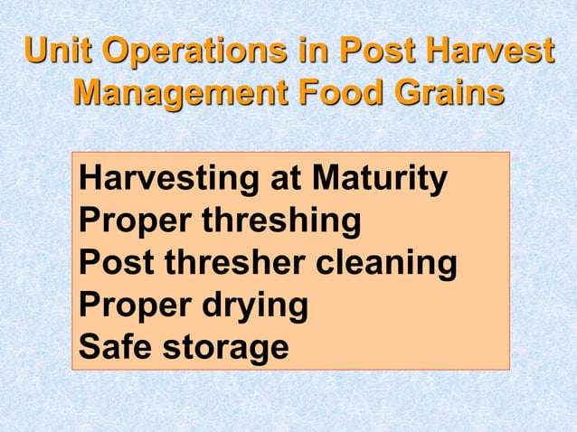Bulk storage of food grains in production catchments | PPT ...
