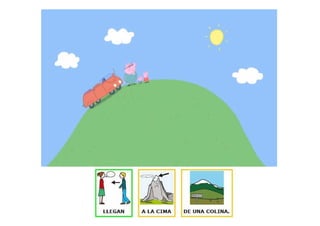 Sr. Bull ( Peppa Pig ) construye una casa. Cuento con pictogramas ...