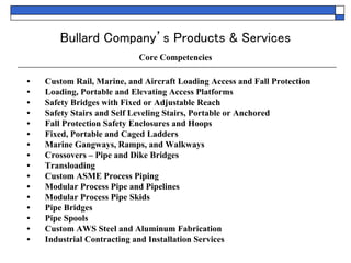 Bullard Company 2019 | PPTX