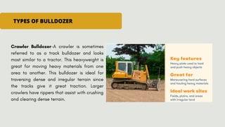 BULLDOZER (Building Construction & Material) | PPT